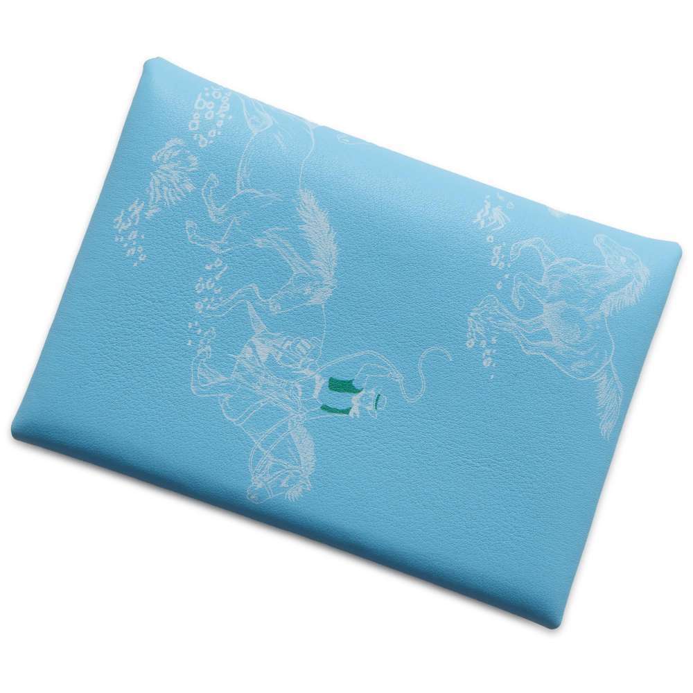 Hermes Calvi Duo Swift Coin Case Wild Horse Les Musta… - Gem
